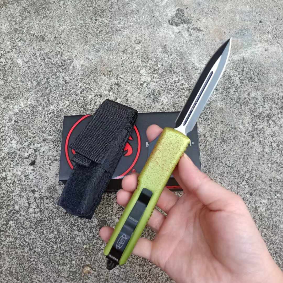 MICROTECH Zombie Tanto Knife (Black Double Edge) – BoxKatana