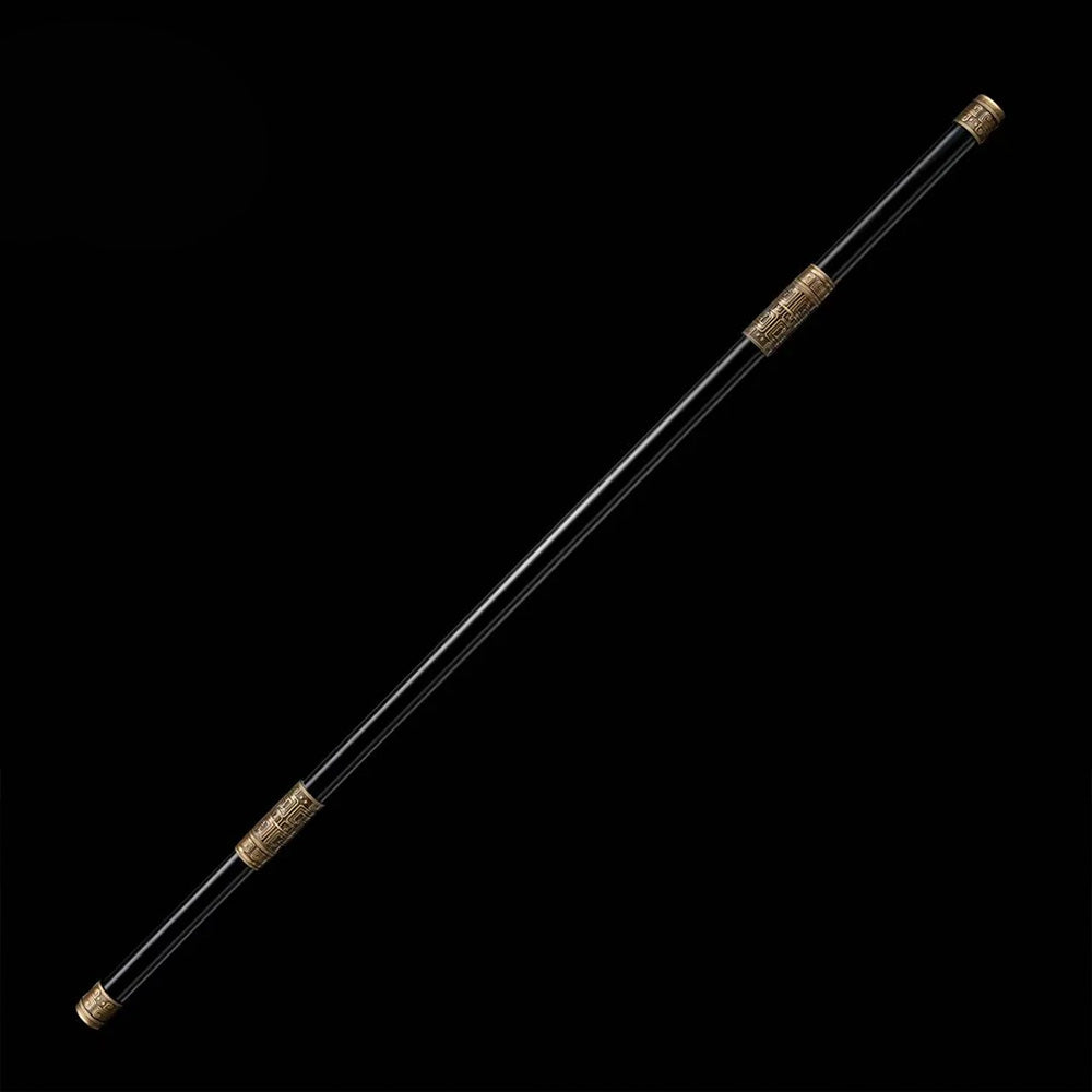 Shadow Veil Twin-Bladed Polearm – BoxKatana