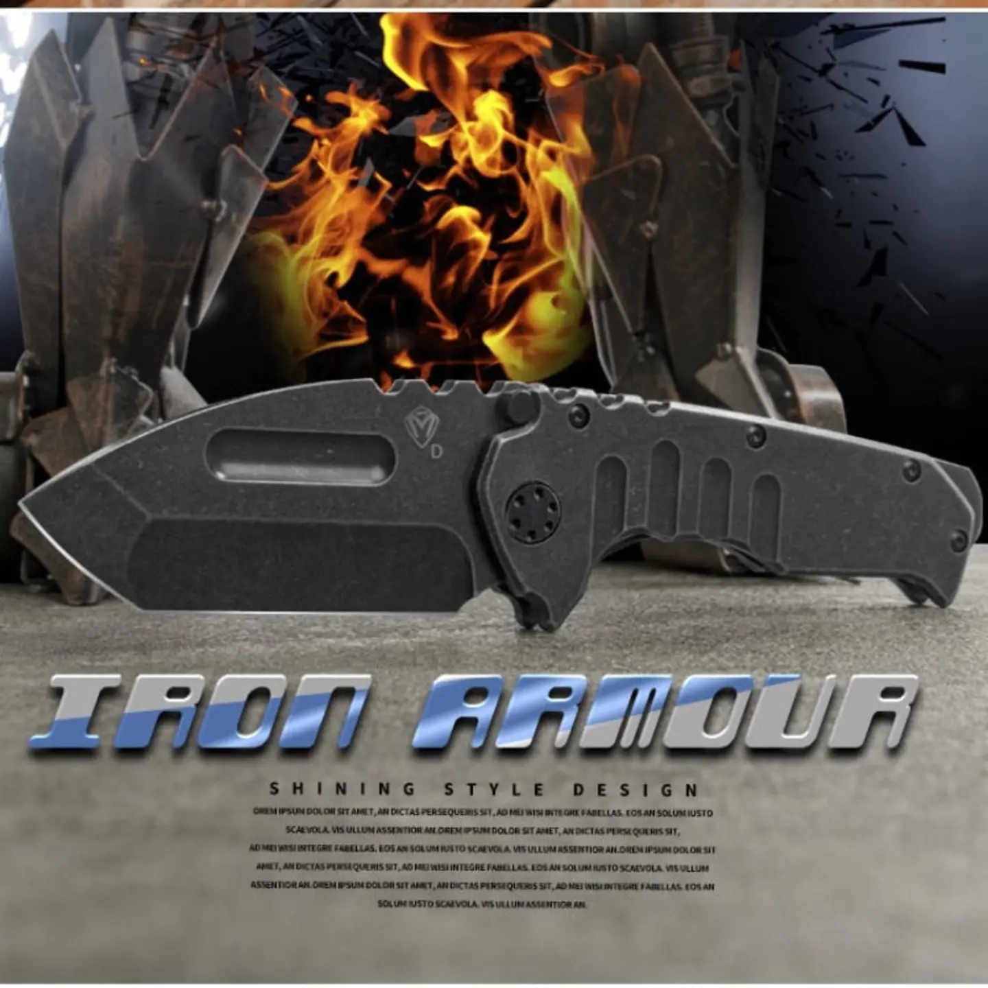 Tactical Straight Knife – BoxKatana