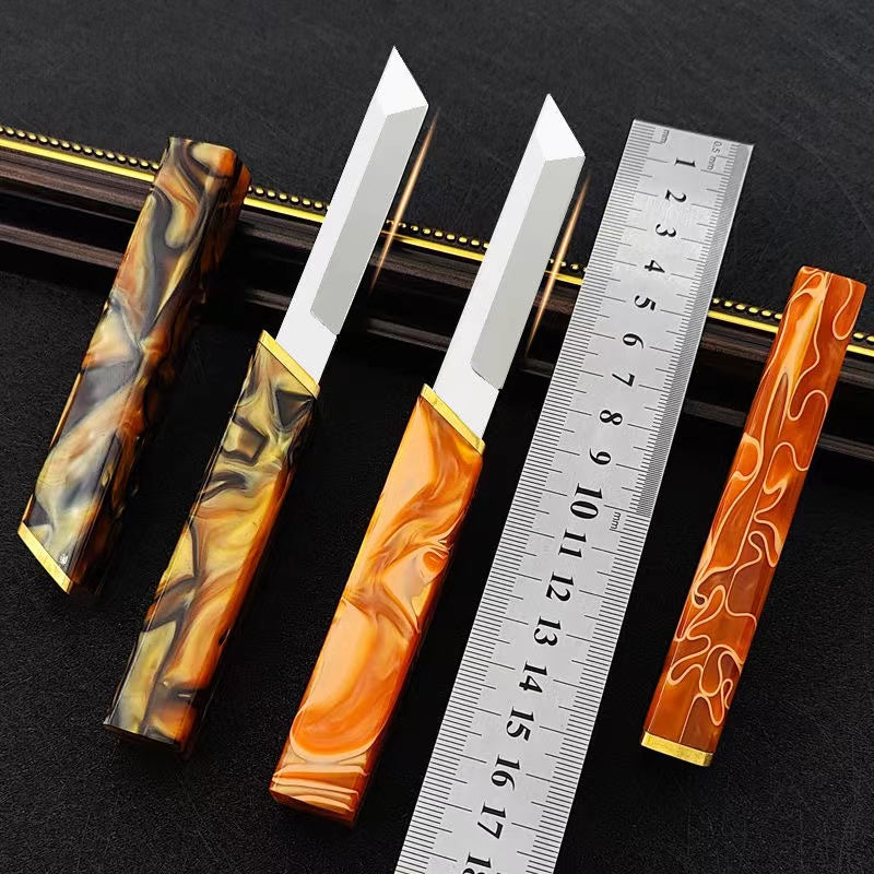 Luxury Sharp Knife Twin Fixed Blades Design – BoxKatana