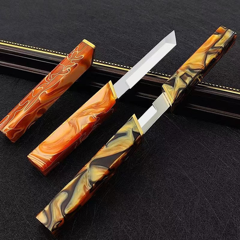 Luxury Sharp Knife Twin Fixed Blades Design – BoxKatana