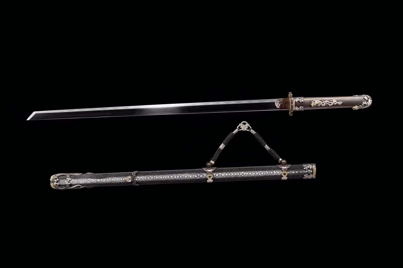 Water Dragon Pearl Tang Sword – BoxKatana