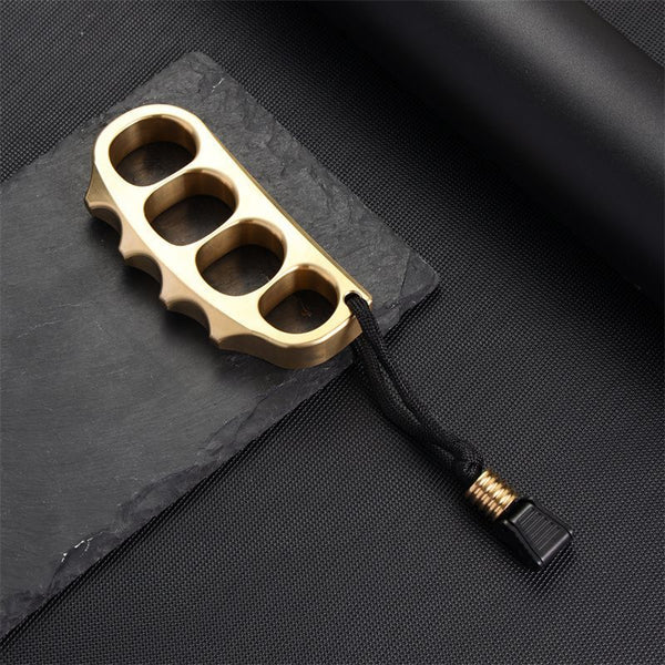 Brass Knuckle Pea Ring EDC Self Defense Tool – BoxKatana