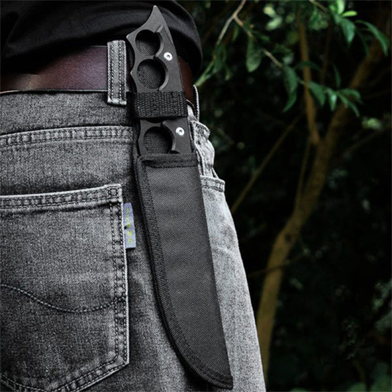 Brass Knuckles Fighting Knife – BoxKatana