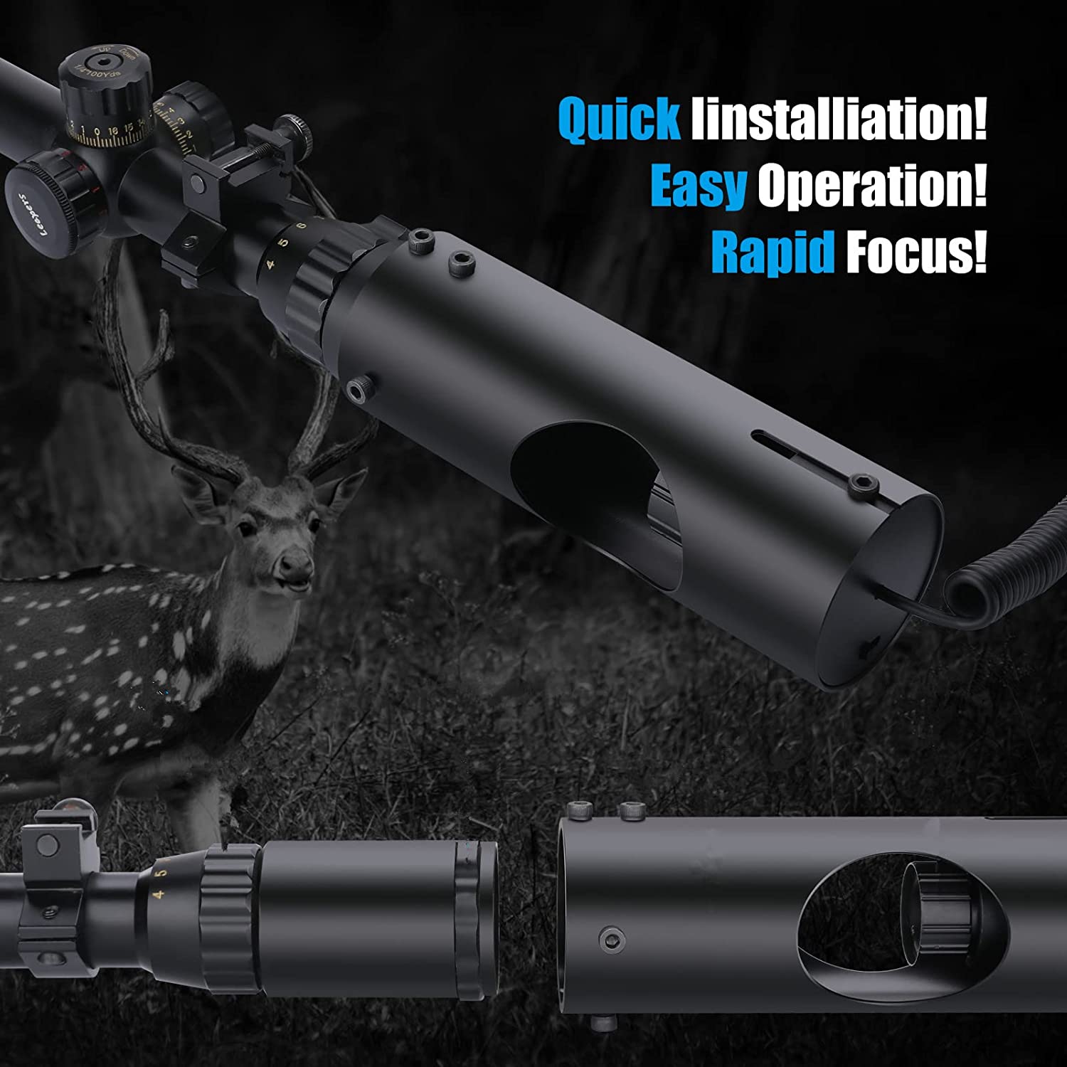 850nm Infrared LED IR Night Vision Device – BoxKatana