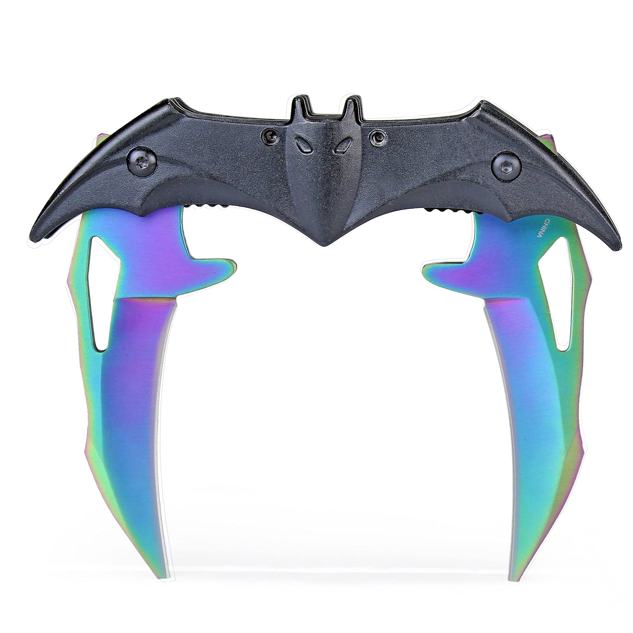 Batman Knife Twin 2 Blade Folding Knife – BoxKatana