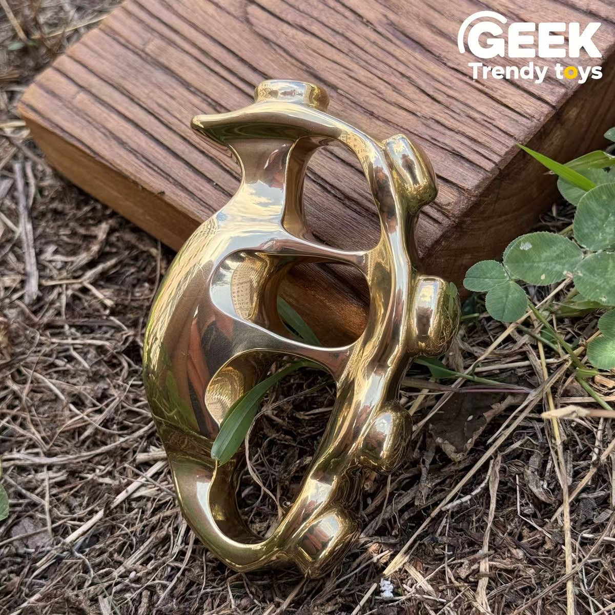 Solid Brass CNC Skull Knuckles – BoxKatana