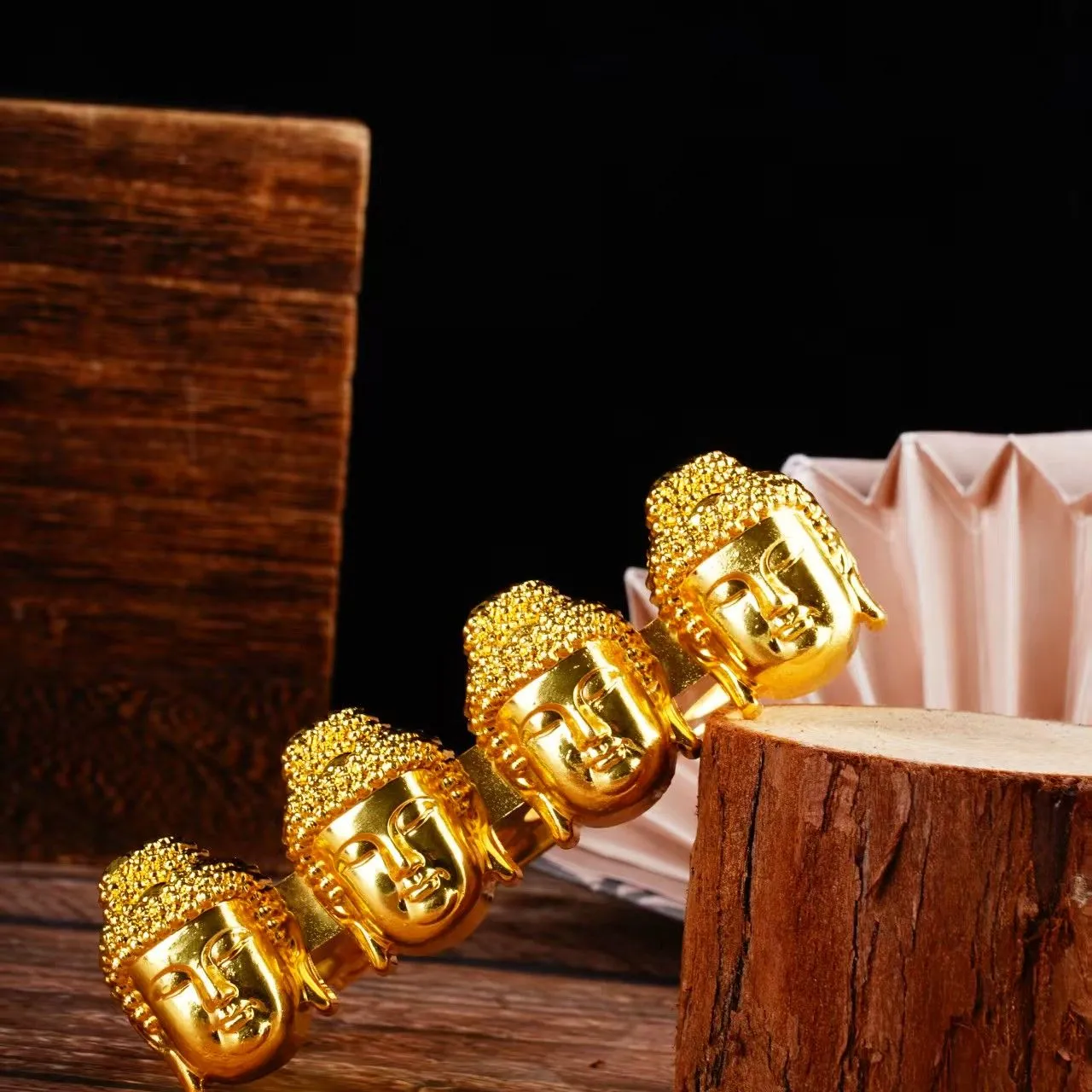 Buddha-head Brass Knuckles Metal Vintage Self-defense – BoxKatana