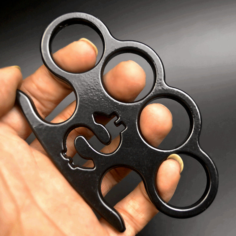 Control - Solid Brass Knuckles Duster For Self Defense Window Breaker ...