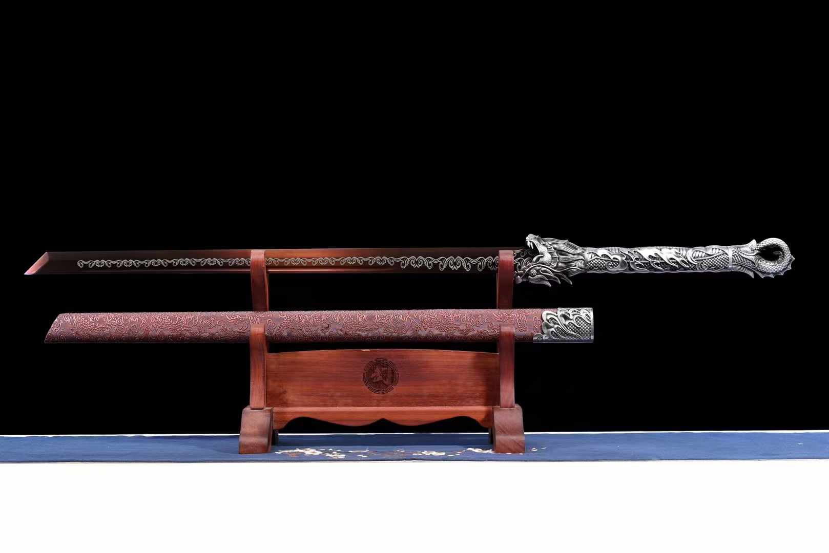 "Crimson Empyrean" Tang Sword – BoxKatana