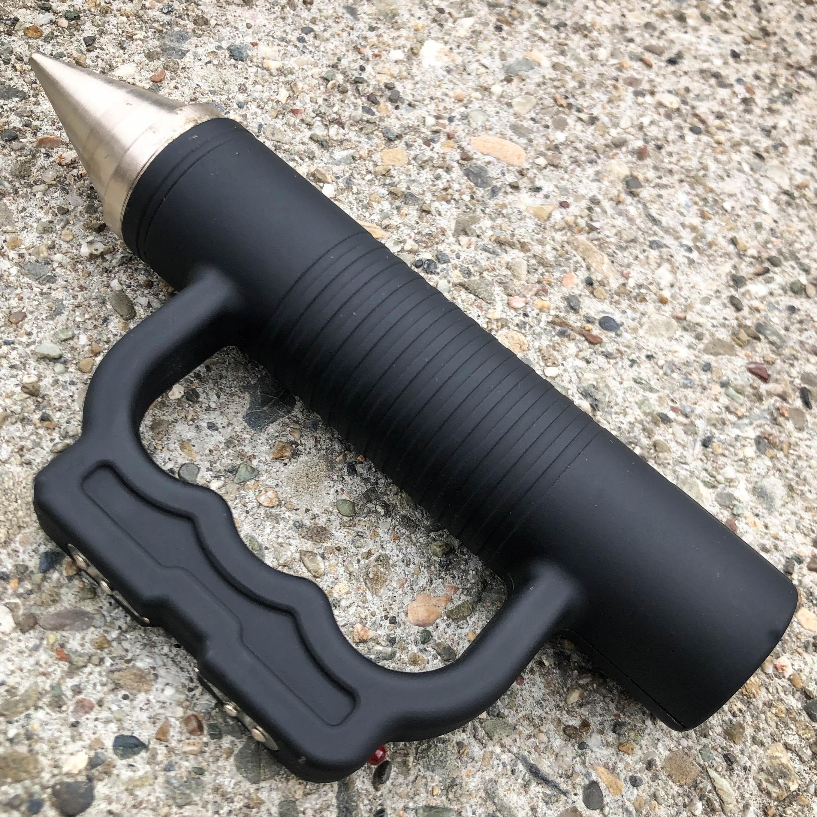 Defender Knuckle Buster Stun Gun w/ Kubaton – BoxKatana