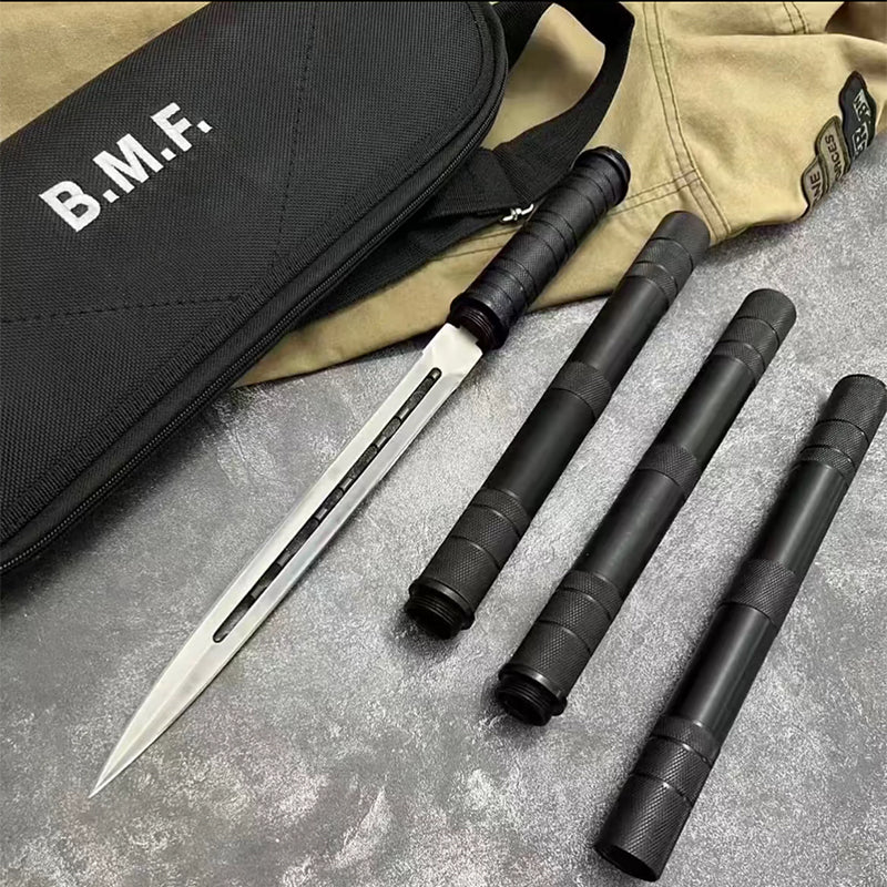 Double-Edged Baton-Style Tactical Baton (Reinforced Version) – BoxKatana