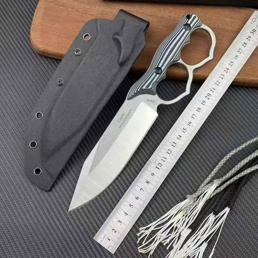 Double Heart Loop Fixed Blade Knife – BoxKatana