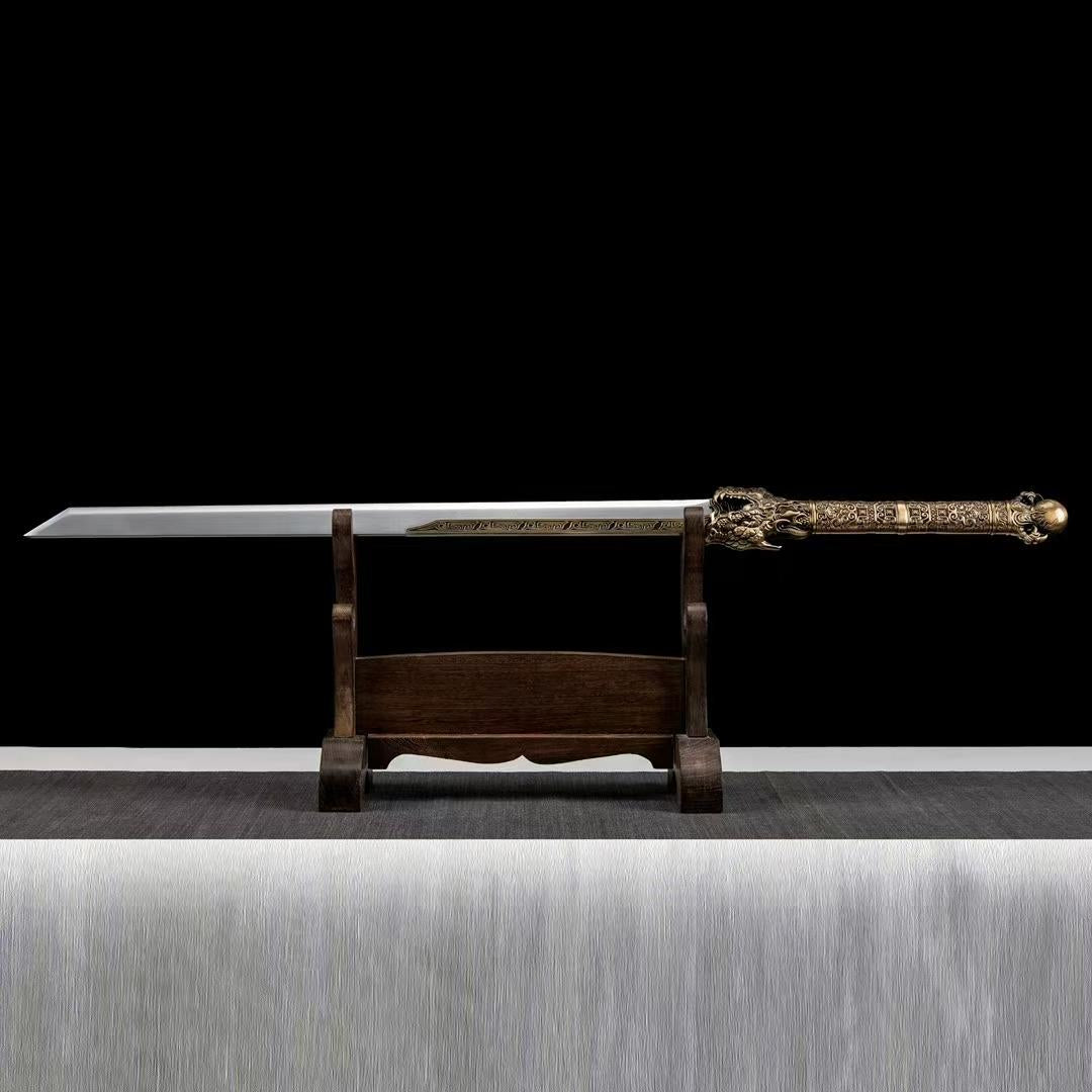 Handmade Ao Long Chinese Sword With High Manganese Steel – BoxKatana