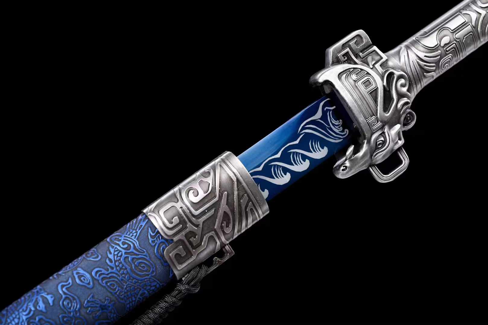 Handmade Chinese Sword With Thunder Tiger Tang Heng – BoxKatana