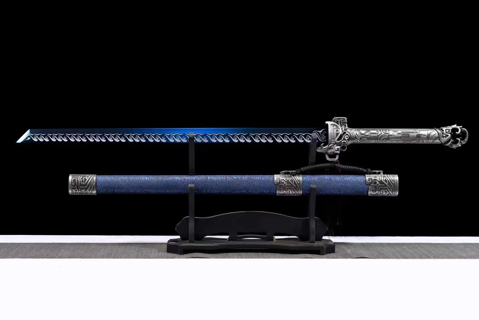 Handmade Chinese Sword With Thunder Tiger Tang Heng – BoxKatana