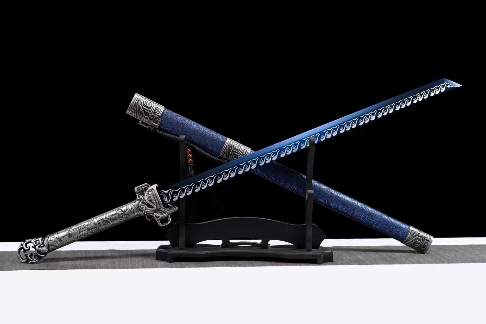 Handmade Chinese Sword With Thunder Tiger Tang Heng – BoxKatana