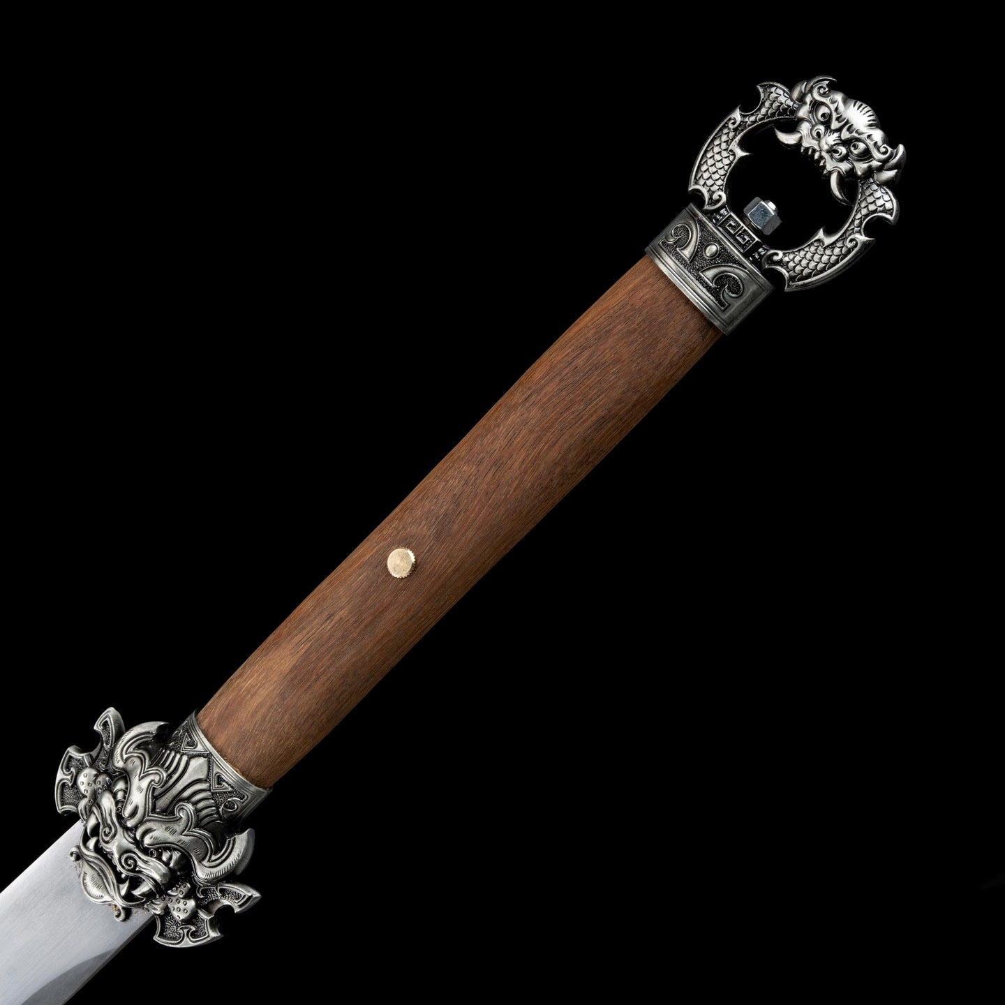 Mojue War Sword – Ox-Tail Qing Dynasty Style Manganese Steel Full-Tang ...