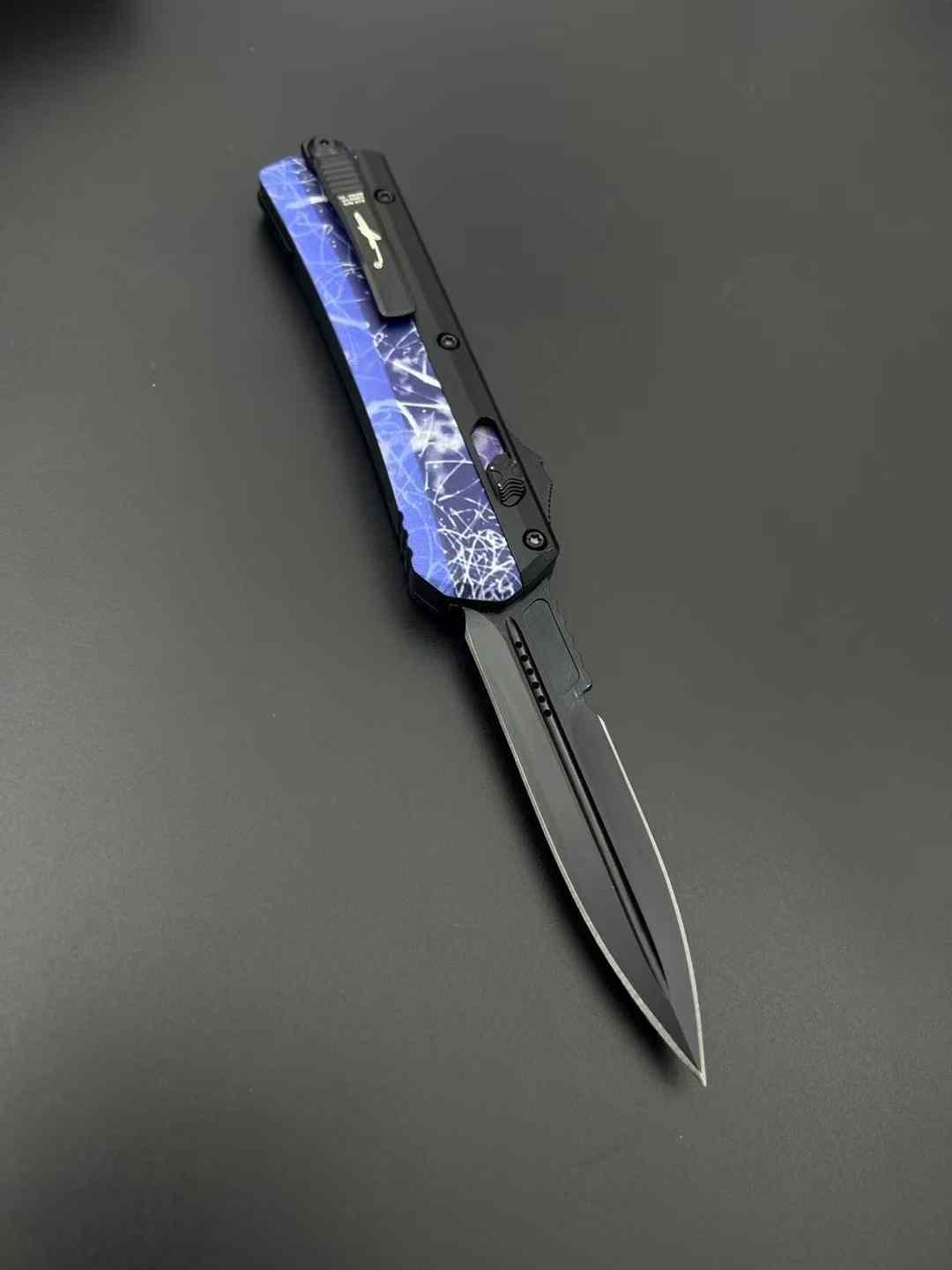 Serpent God Straight Jump Knife (Zinc Aluminum Handle) – BoxKatana