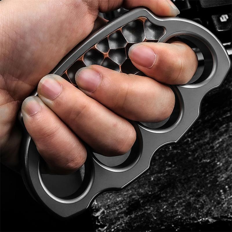 Titanium Alloy Purple Copper Patch Knuckle Duster – BoxKatana