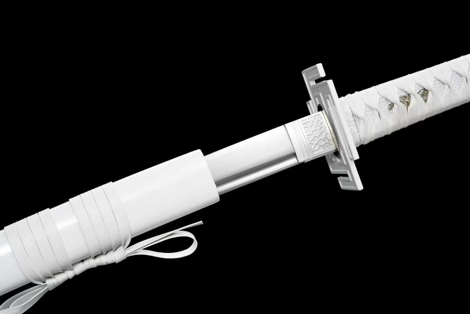 Hand Forged Anime Bleach Ichigo Bankai Sword Tensa Zangetsu Hand Polis ...