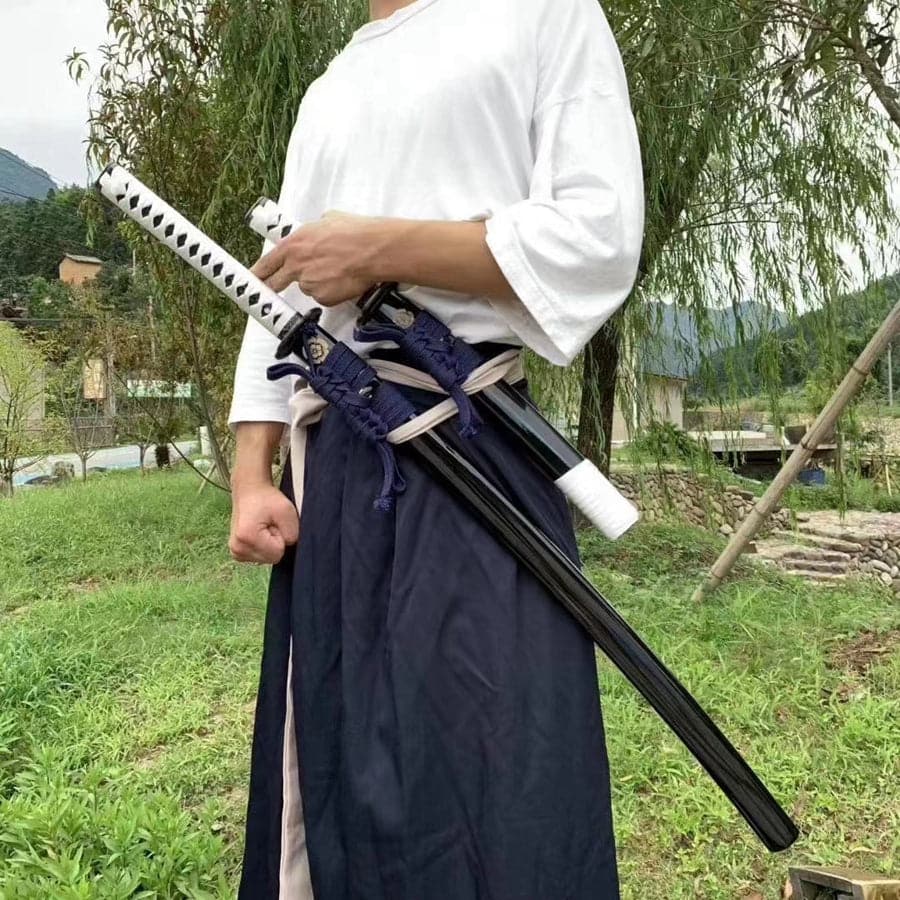 Hand Forged Anime Katana Ghost of Tsushima Generation 2 High-performan ...