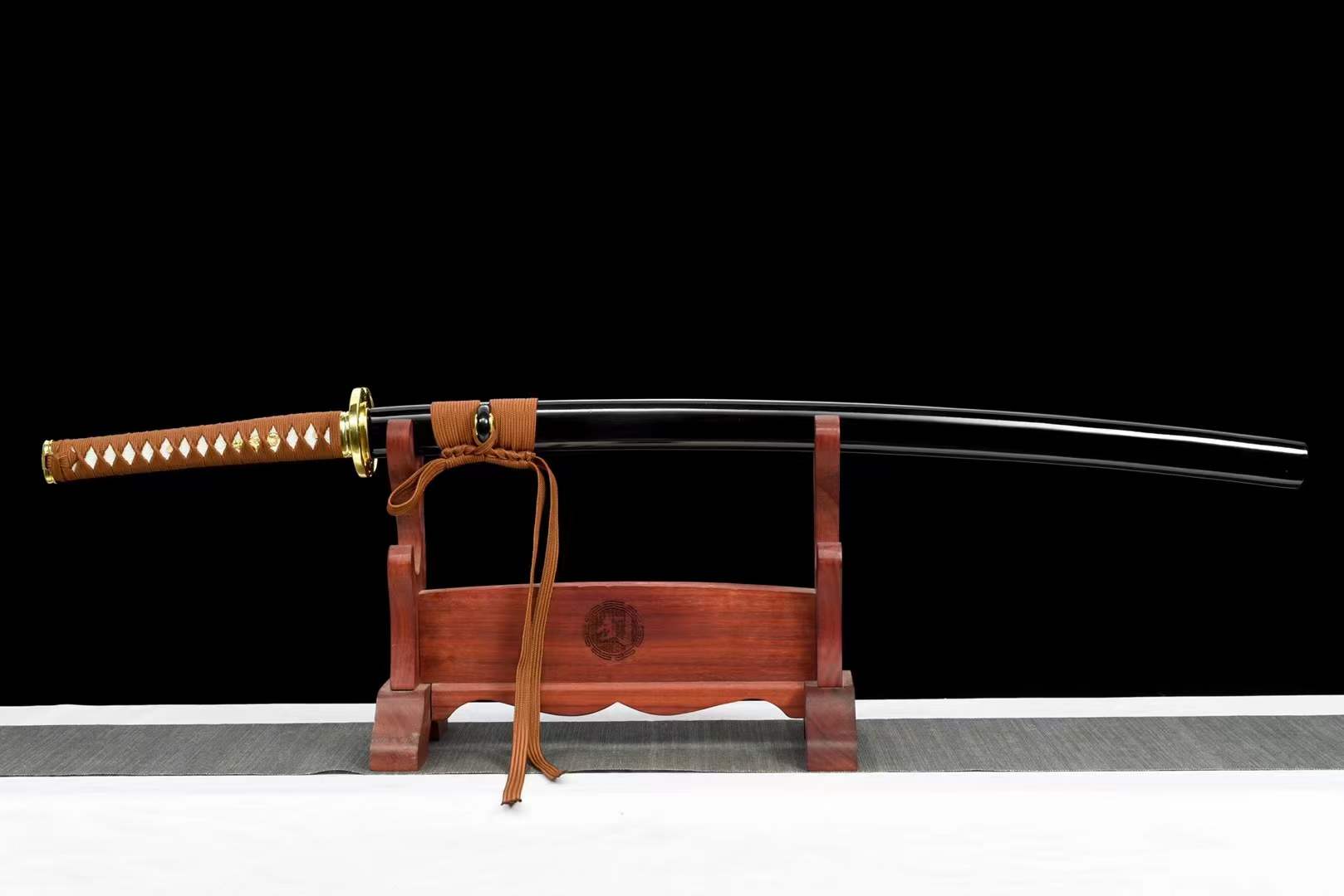 Hand Forged Anime Katana Himura Kenshin Reverse Blade Edition Pattern ...