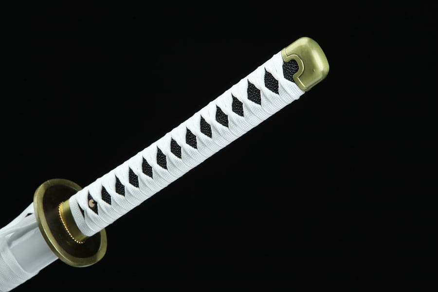 Hand Forged Anime One Piece Roronoa Zoro's Wado Ichimonji Sword 1045 H ...