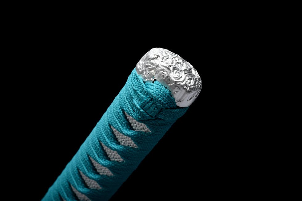 Hand Forged Japanese Samurai Katana 9260 Spring Steel Blue Blade ...