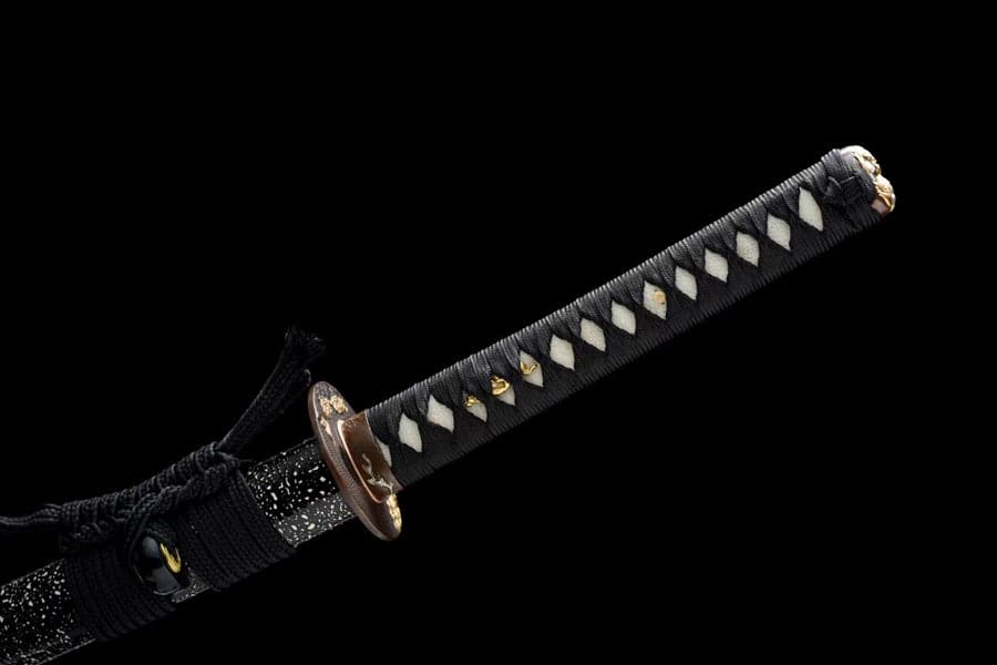 Hand Forged Japanese Samurai Katana Auspicious Clouds &Beasts T10 Turn ...
