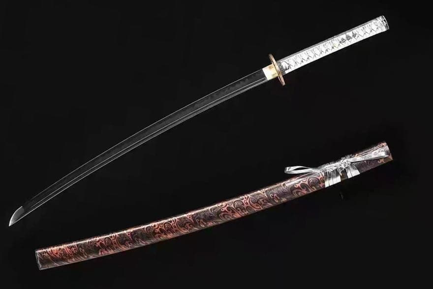 Hand Forged Japanese Samurai Katana Demon knife T10 Carbon steel Full ...