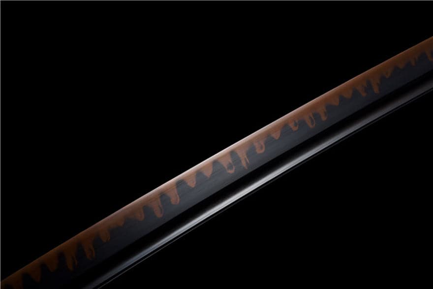 Hand Forged Japanese Samurai Katana Drop in the ocean T10 Carbon steel ...