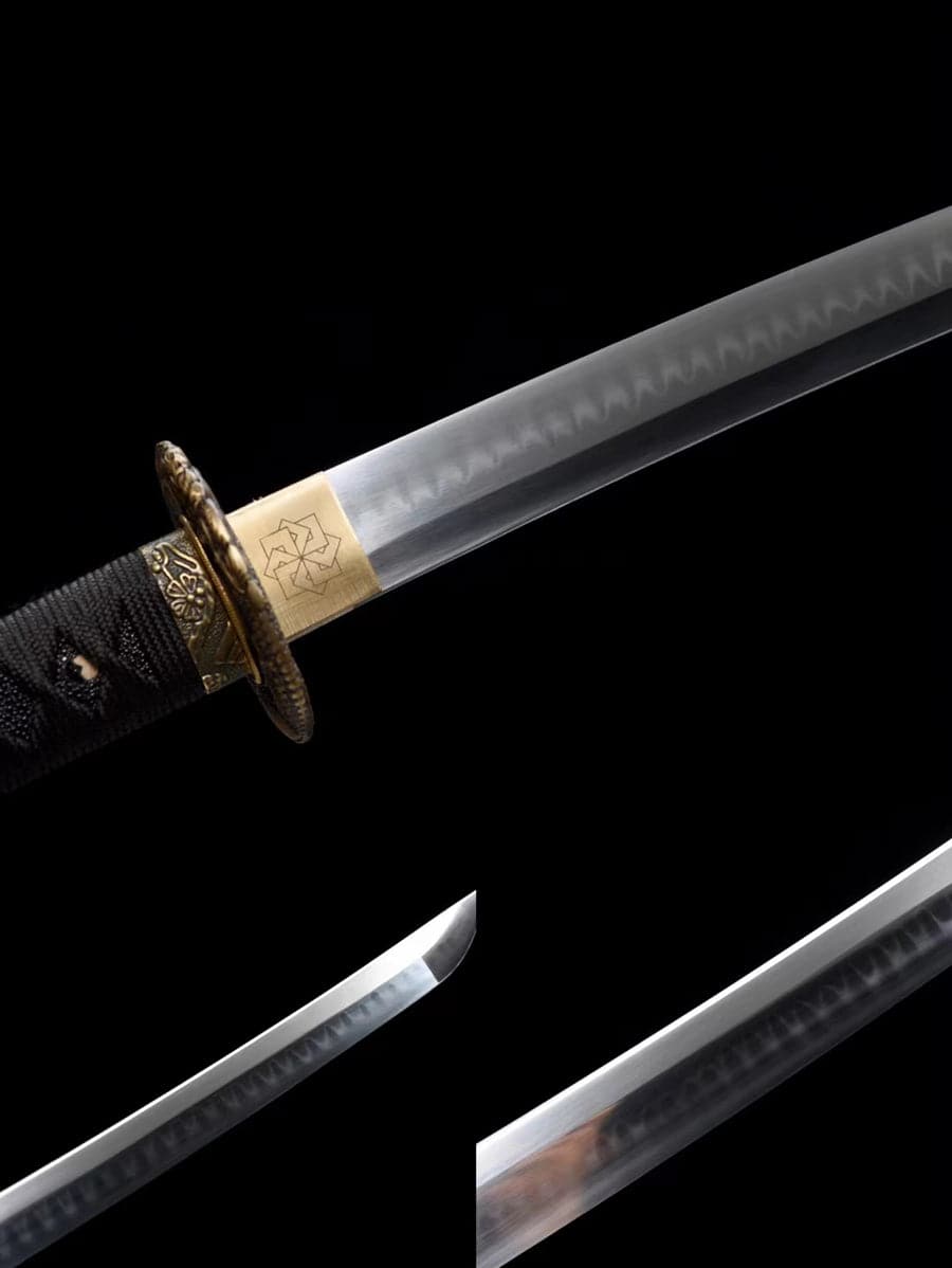 Hand Forged Japanese Samurai Katana Pan Dragon Knight T10 Carbon steel ...