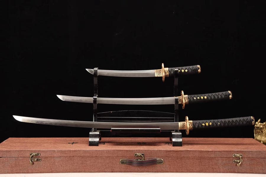 Hand Forged Japanese Samurai Katana Pattern Steel Turns the soil to bu ...