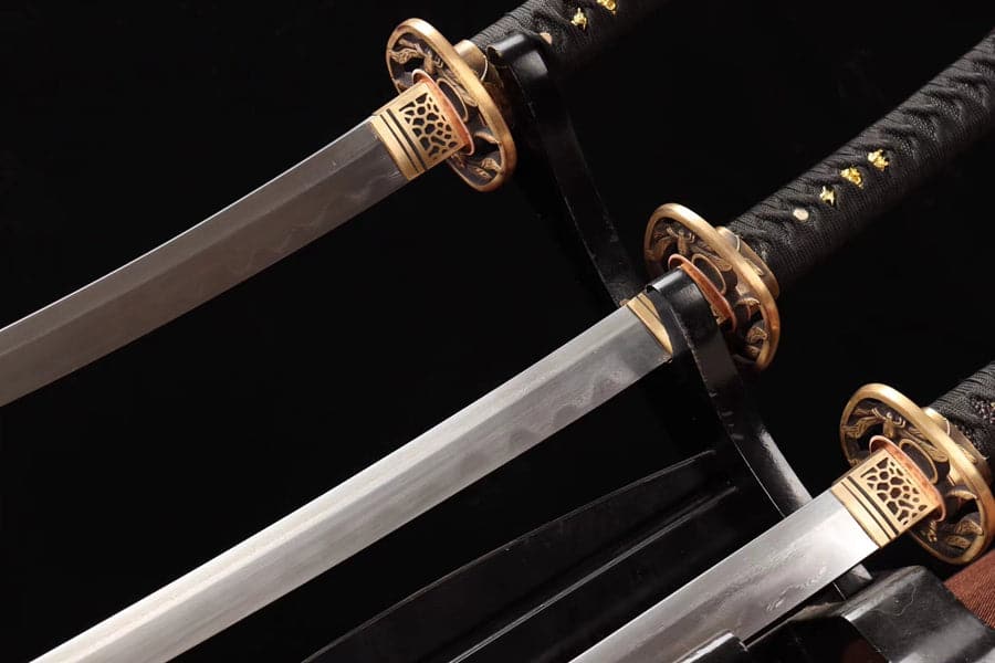 Hand Forged Japanese Samurai Katana Pattern Steel Turns the soil to bu ...