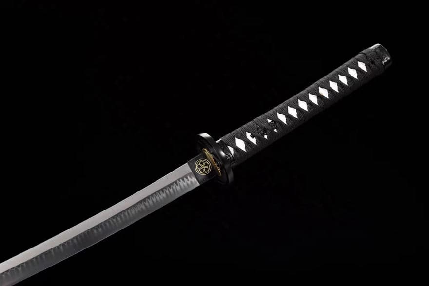 Hand Forged Japanese Samurai Katana Phantom Feather T10 Carbon steel M ...
