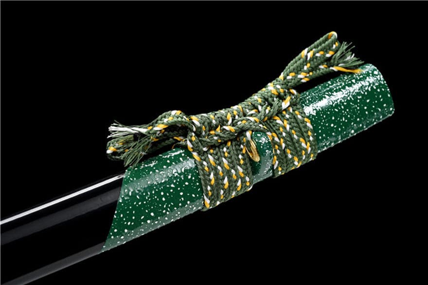 Hand Forged Japanese Samurai Katana Phantom Pattern Steel Full Tang ...