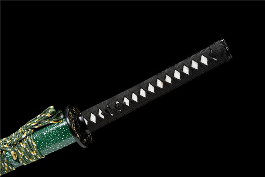 Hand Forged Japanese Samurai Katana Phantom Pattern Steel Full Tang ...