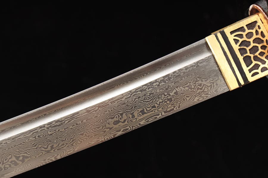 Hand Forged Japanese Samurai Katana Pluto T8 carbon tool steel Folding ...