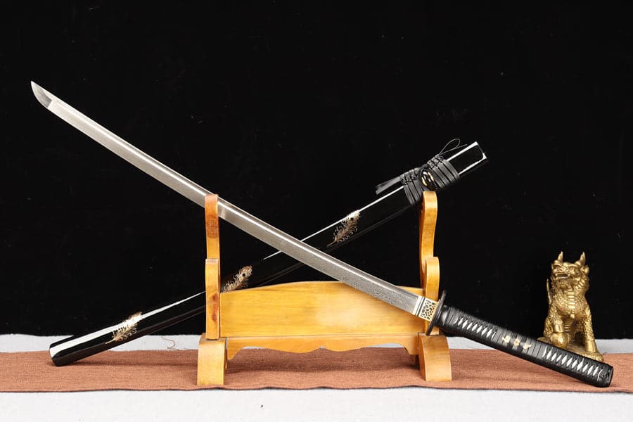 Hand Forged Japanese Samurai Katana Pluto T8 carbon tool steel Folding ...