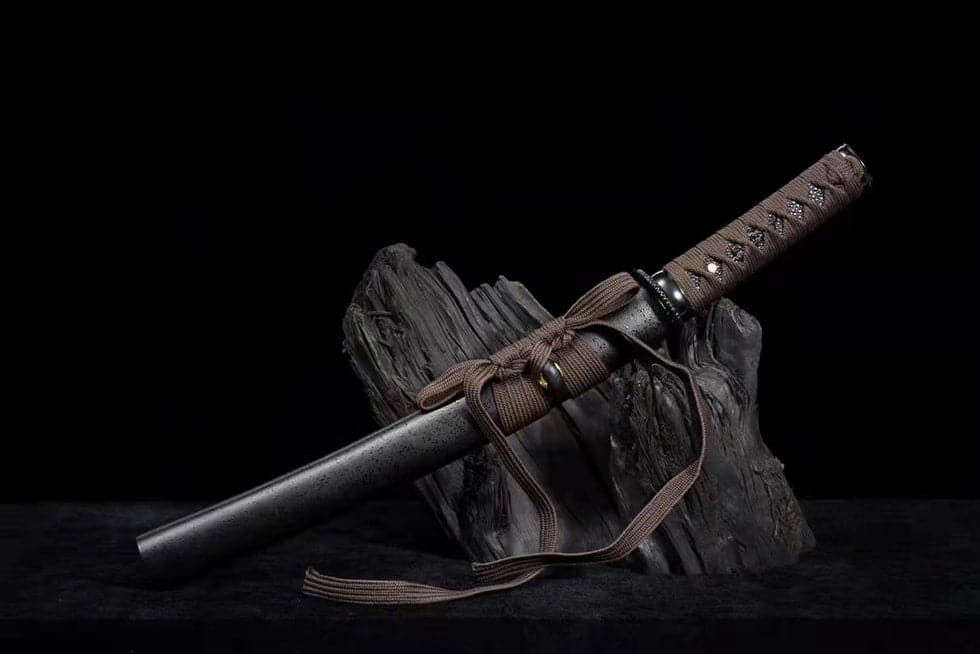 Hand Forged Japanese Tanto Asura Short knife T10 Carbon steel Turns th ...
