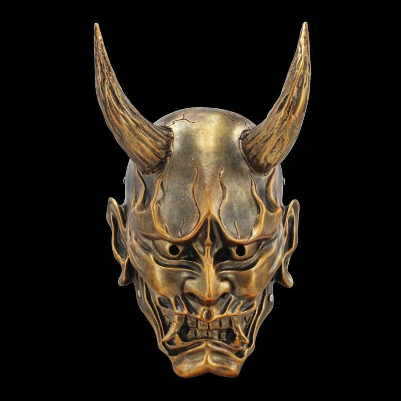 Hand-Made Japanese Hannya Ball COS Oni Mask – BoxKatana