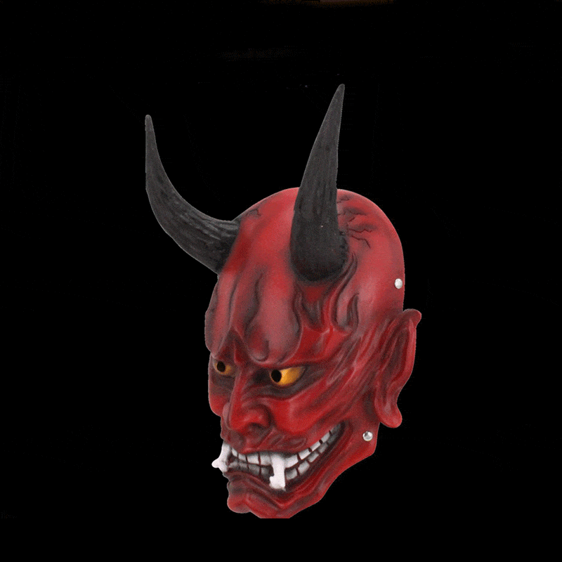 Hand-Made Japanese Hannya Ball COS Oni Mask – BoxKatana