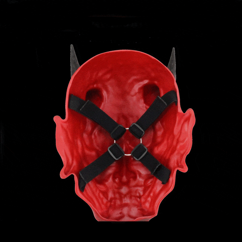 Hand-Made Japanese Hannya Ball COS Oni Mask – BoxKatana