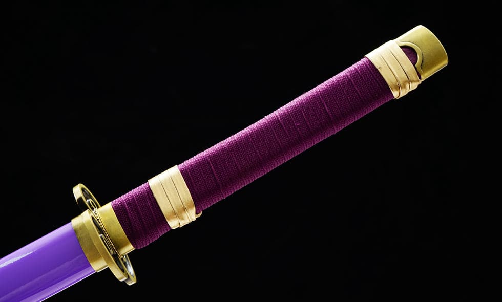 Handmade Anime Katana One Piece Roronoa Zoro's Enma Sword 1045 High Ca ...