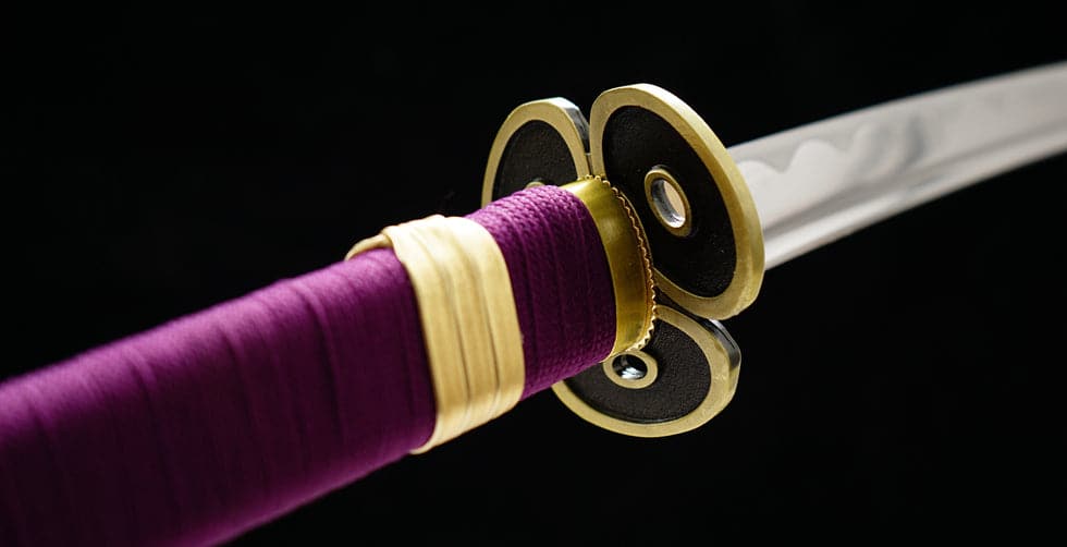 Handmade Anime Katana One Piece Roronoa Zoro's Enma Sword 1045 High Ca ...