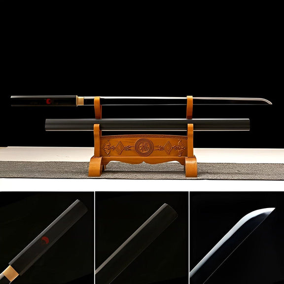 Handmade Anime NARUTO Sasuke Kusanagi-No-Tsurugi Sword Shirasaya Ninja ...
