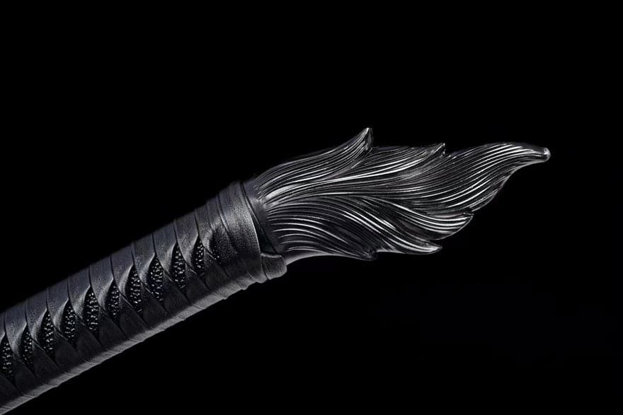 Handmade Coyote Flame High Manganese Steel Chinese Sword – BoxKatana
