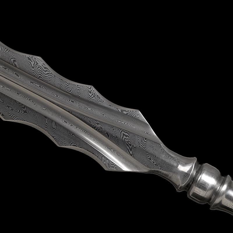 Handmade Dragon Chant Pattern Steel One-piece forging – BoxKatana