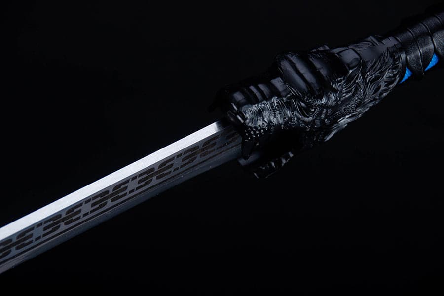 Handmade High Manganese Steel Devil Wolf Tang Sword – BoxKatana